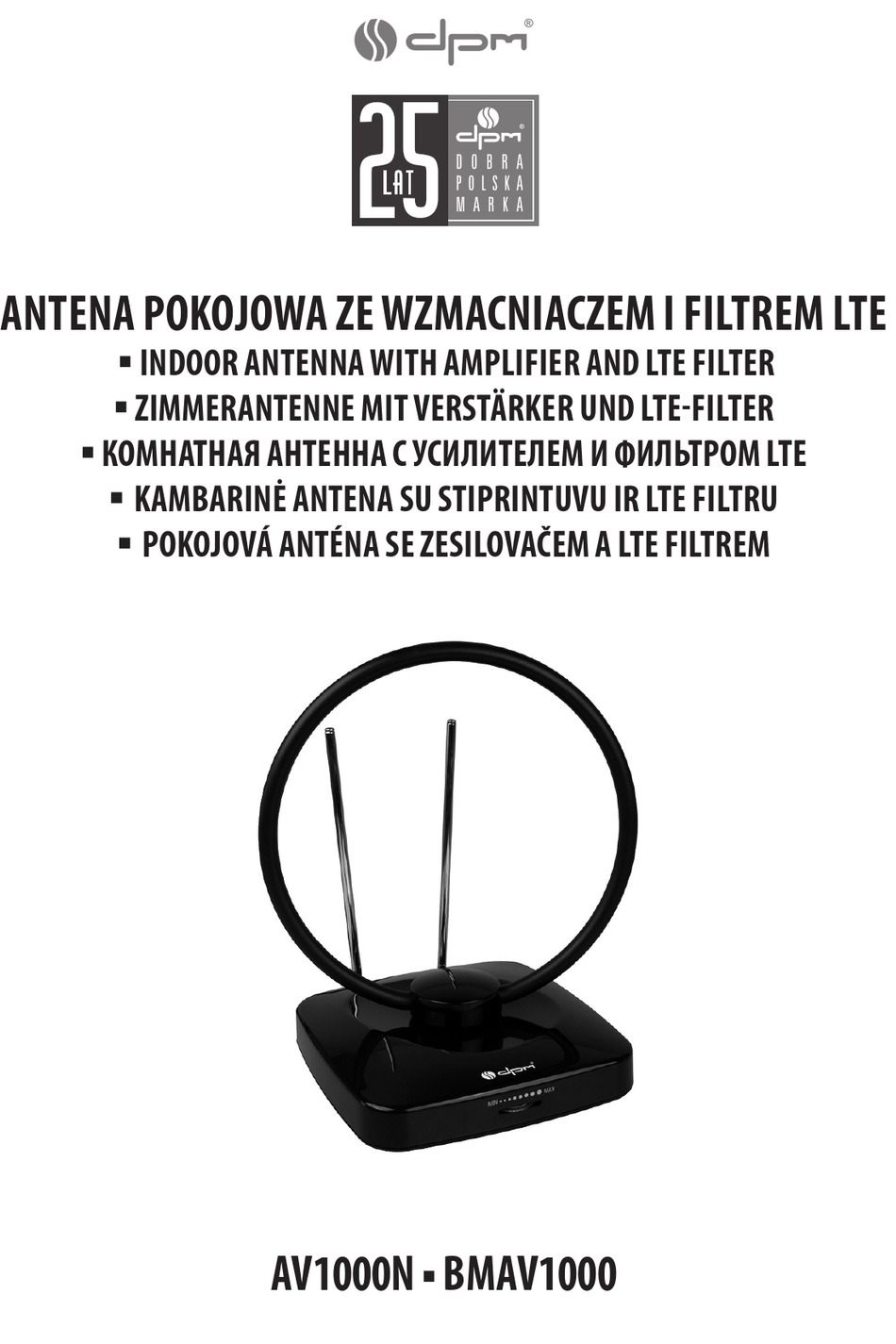 DPM AV1000N BEDIENUNGSANLEITUNG Pdf-Herunterladen | ManualsLib