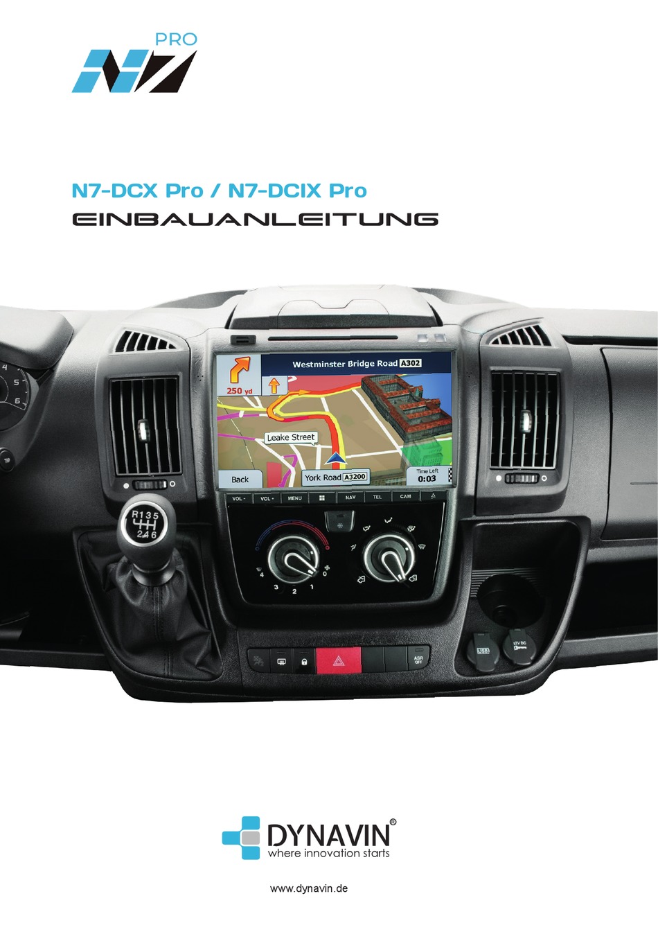 DYNAVIN N7 PRO SERIE EINBAUANLEITUNG Pdf-Herunterladen | ManualsLib