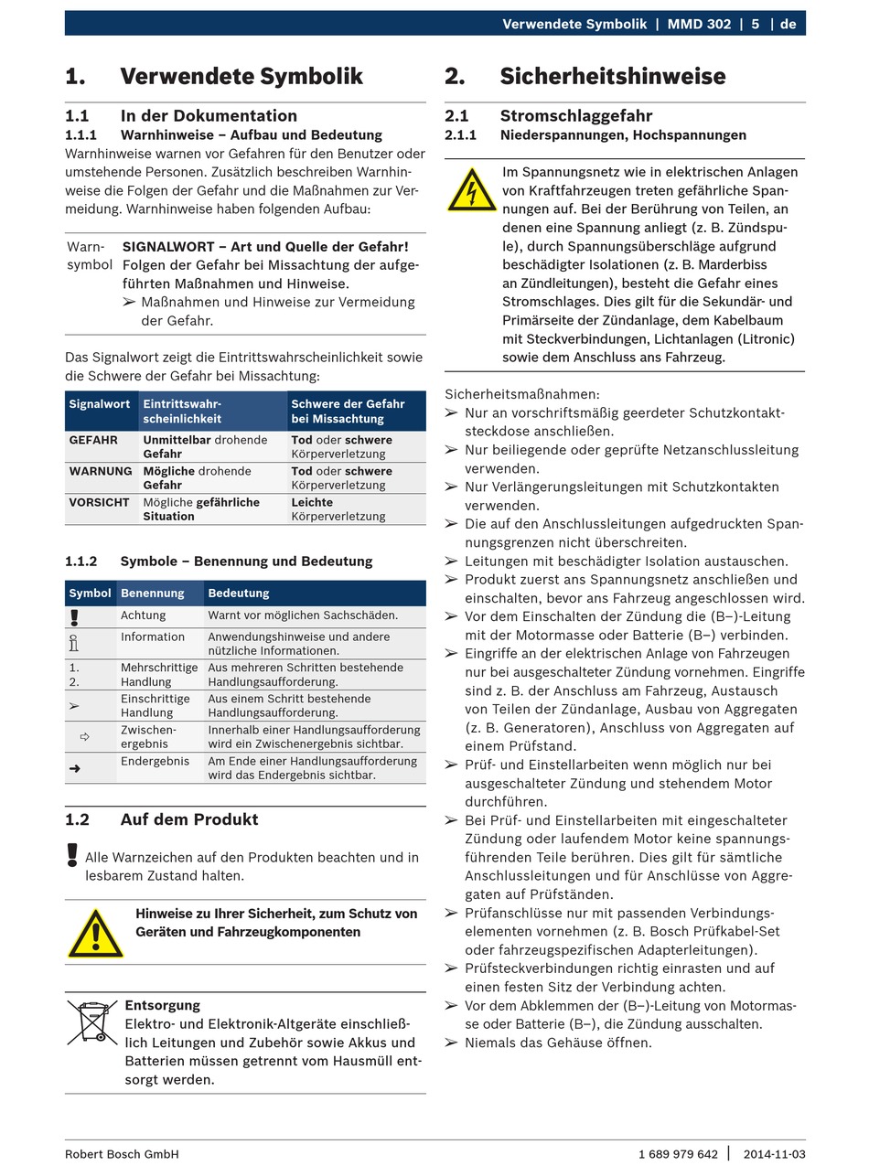 Bosch Multimeter Mmd 302 at Cecil Messer blog