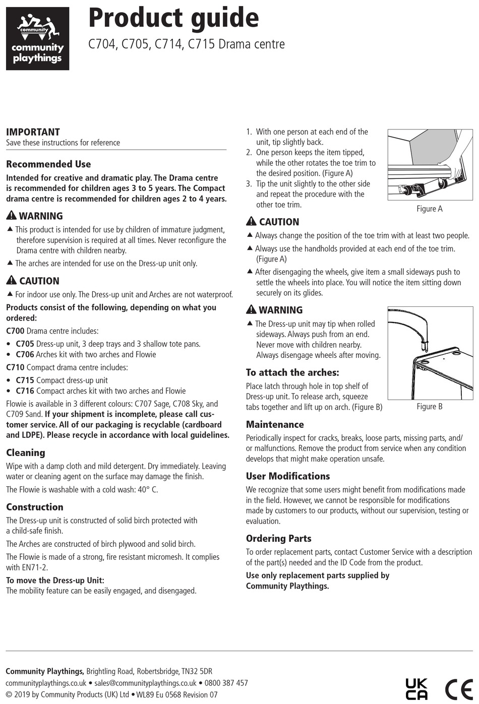 COMMUNITY PLAYTHINGS C704 GEBRAUCHSANLEITUNG Pdf-Herunterladen | ManualsLib