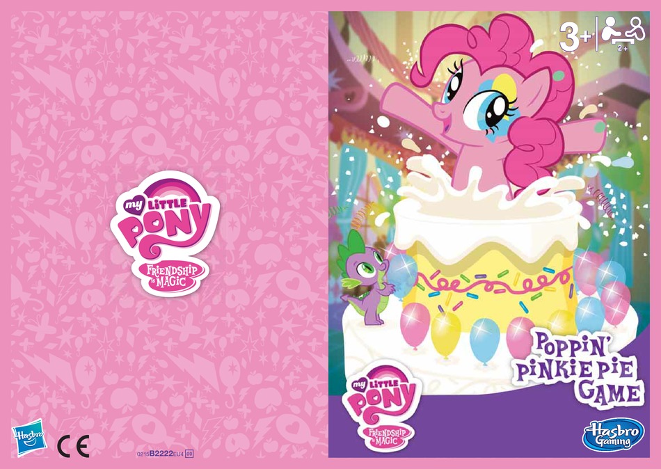HASBRO GAMING MY LITTLE PONY POPPIN' PINKIE PIE GAME ...