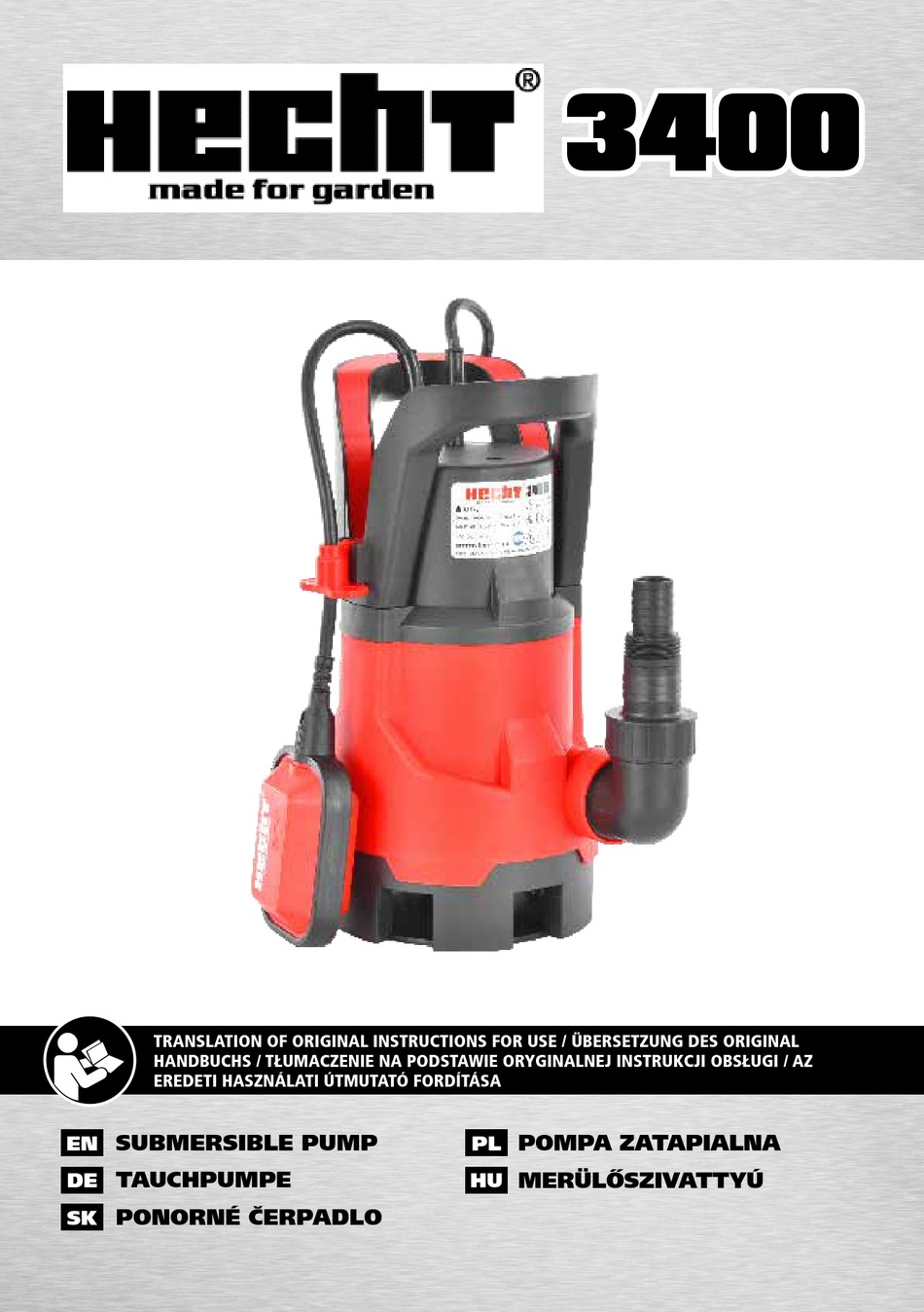 HECHT 3400 ÜBERSETZUNG DES ORIGINAL-BENUTZERHANDBUCHES Pdf-Herunterladen | ManualsLib