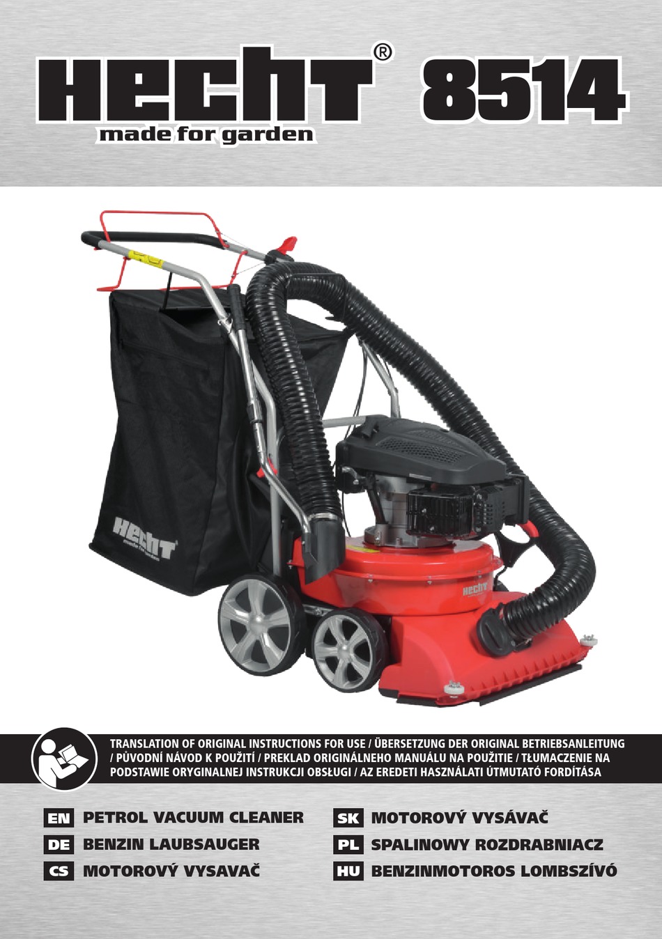 HECHT 8514 BERSETZUNG DER ORIGINALBETRIEBSANLEITUNG Pdf-Herunterladen | ManualsLib