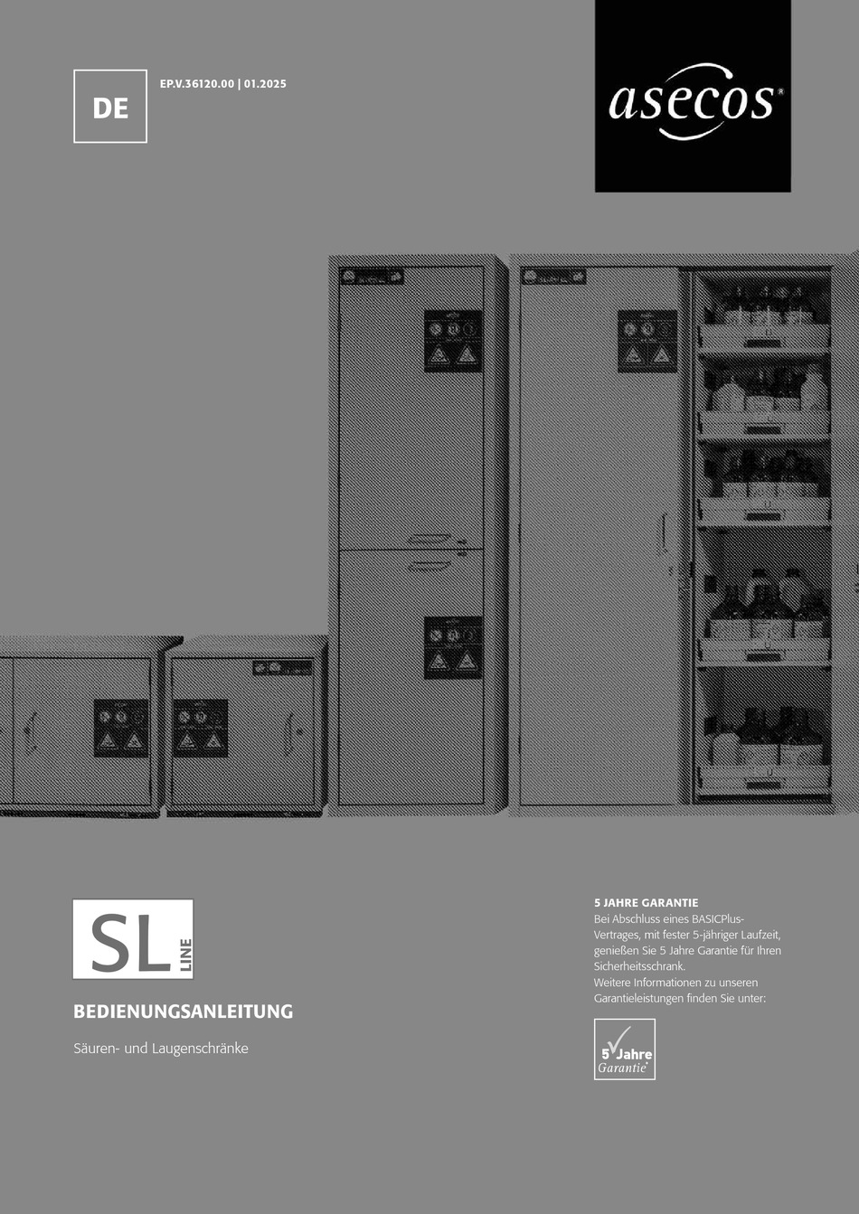 ASECOS SL-CLASSIC BEDIENUNGSANLEITUNG Pdf-Herunterladen | ManualsLib