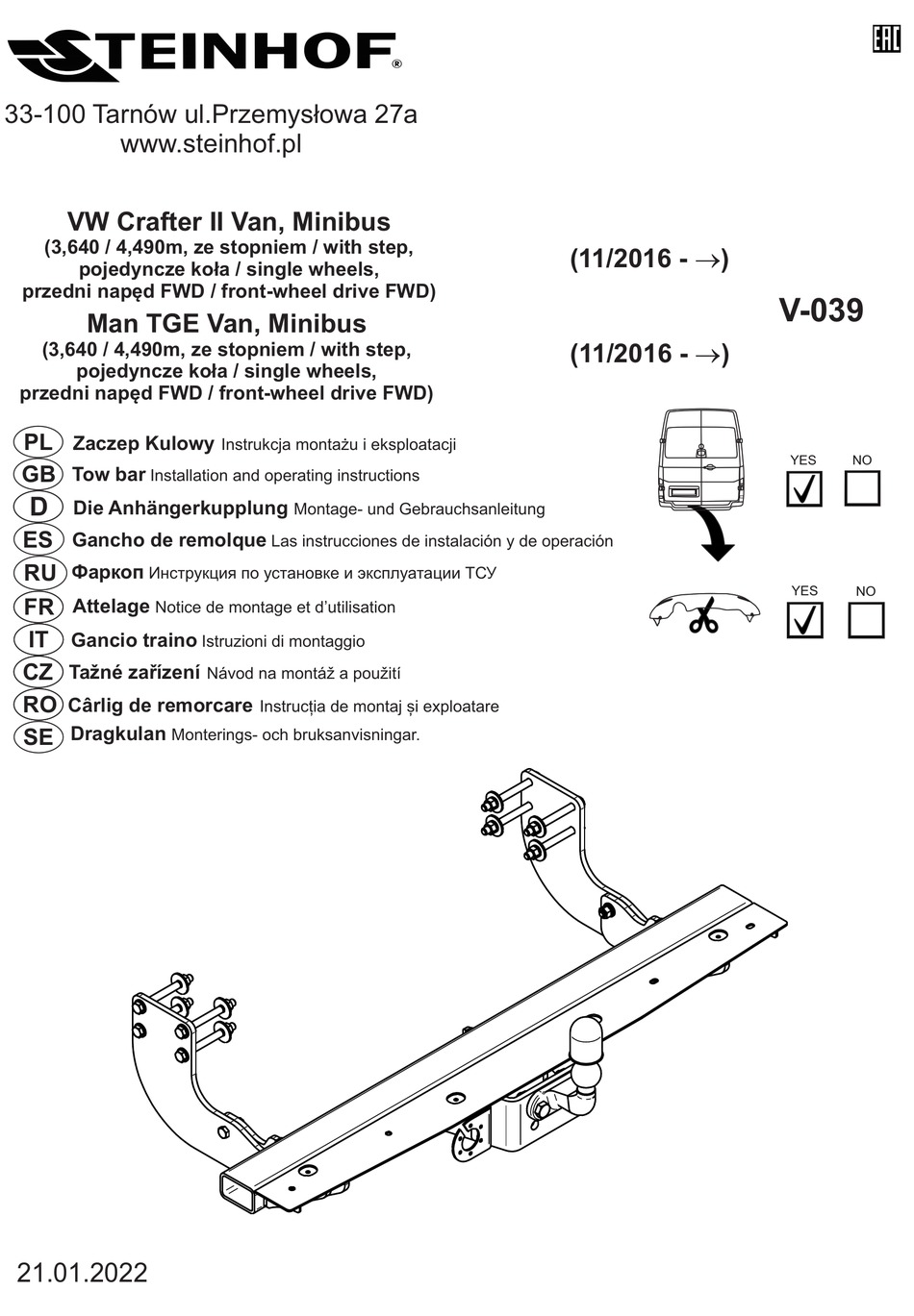 STEINHOF V-039 MONTAGE- UND GEBRAUCHSANLEITUNG Pdf-Herunterladen ...