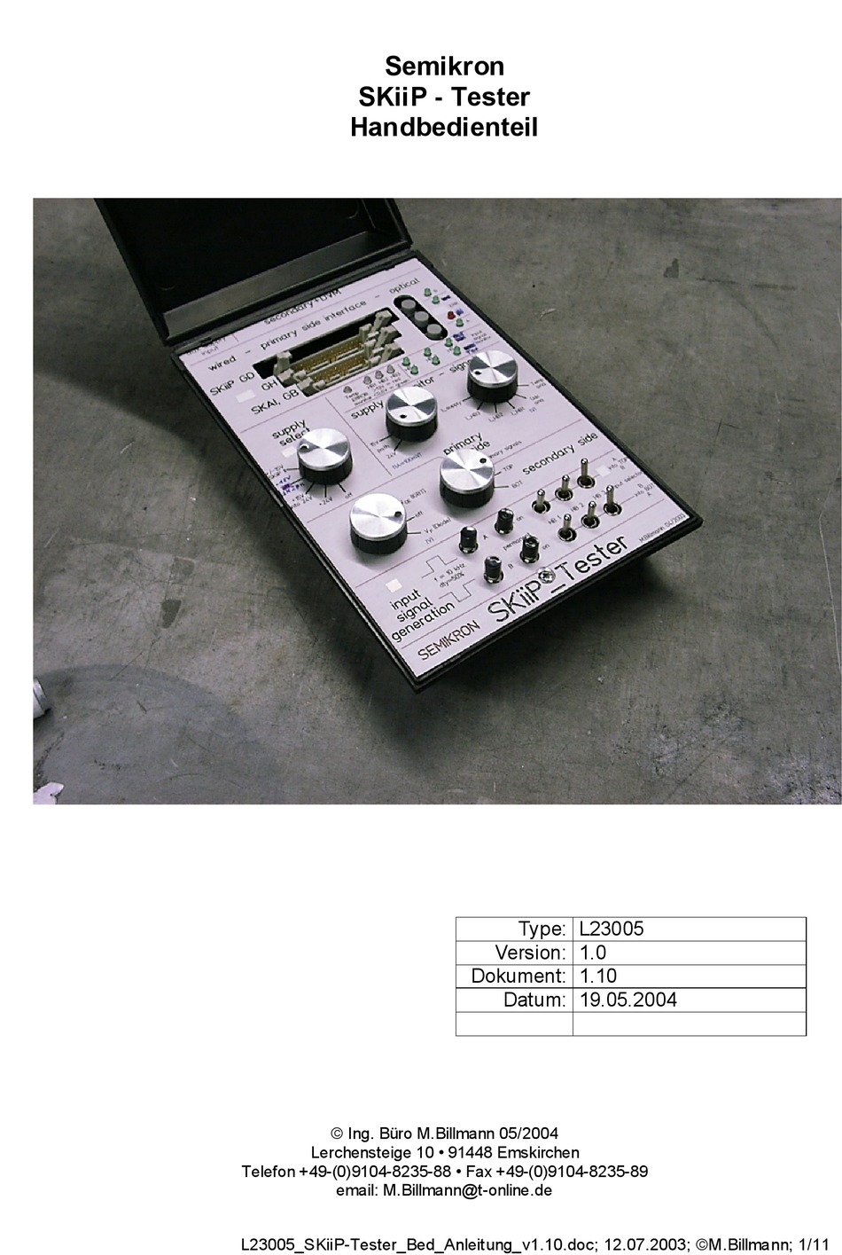 SEMIKRON SKIIP BEDIENUNGSANLEITUNG Pdf-Herunterladen | ManualsLib