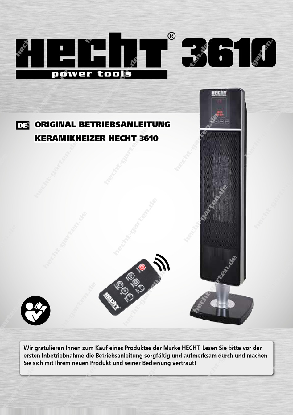 HECHT 3610 ORIGINALBETRIEBSANLEITUNG Pdf-Herunterladen | ManualsLib