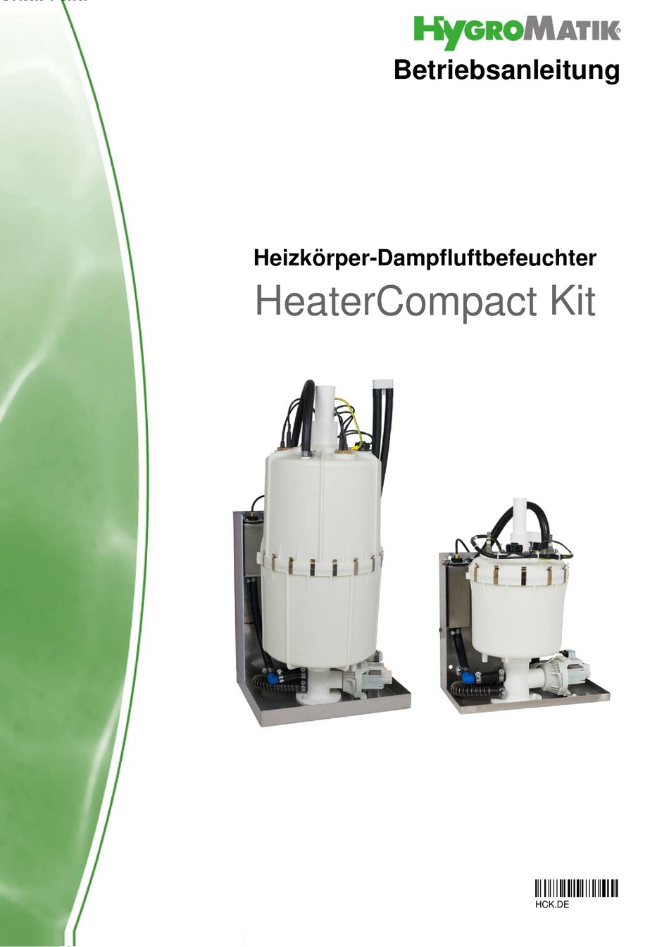 HYGROMATIK HEATERCOMPACT KIT BETRIEBSANLEITUNG Pdf-Herunterladen ...