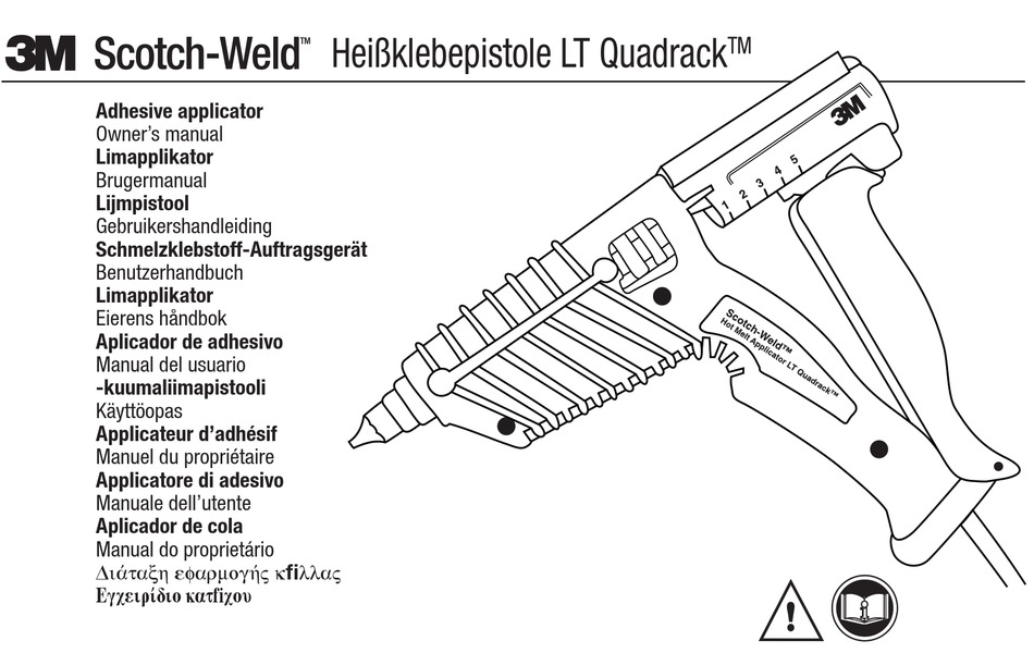 3M SCOTCH WELD LT QUADRACK BENUTZERHANDBUCH Pdf-Herunterladen | ManualsLib