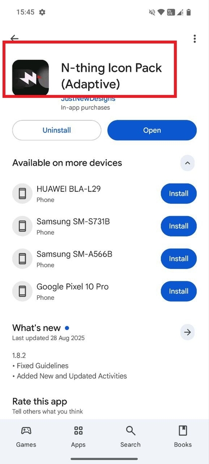 So ändern Sie das Icon-Paket auf dem CMF Phone 2 Pro | ManualsLib