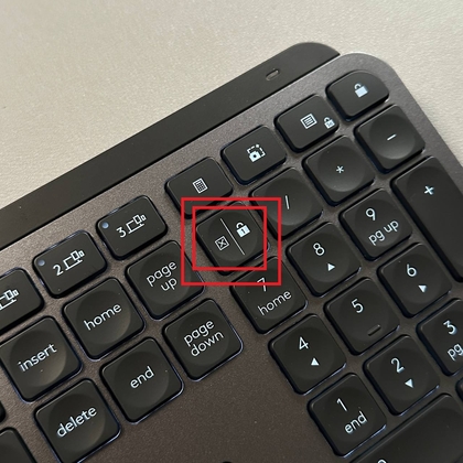 So beheben Sie das Num-Lock-Tastenproblem bei der Logitech MX Keys S ...