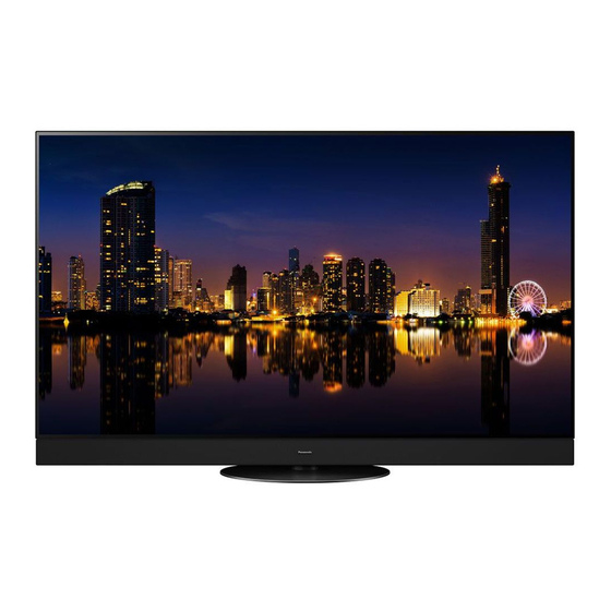 PANASONIC TX-55HZ 150 SERIE BEDIENUNGSANLEITUNG Pdf-Herunterladen ...