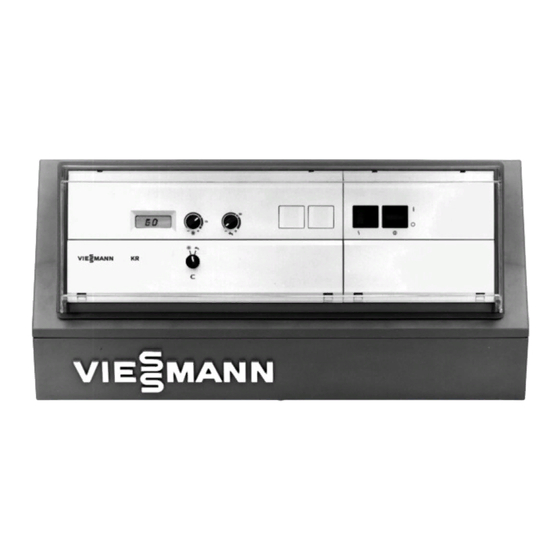VIESSMANN KR MONTAGEANLEITUNG Pdf-Herunterladen | ManualsLib