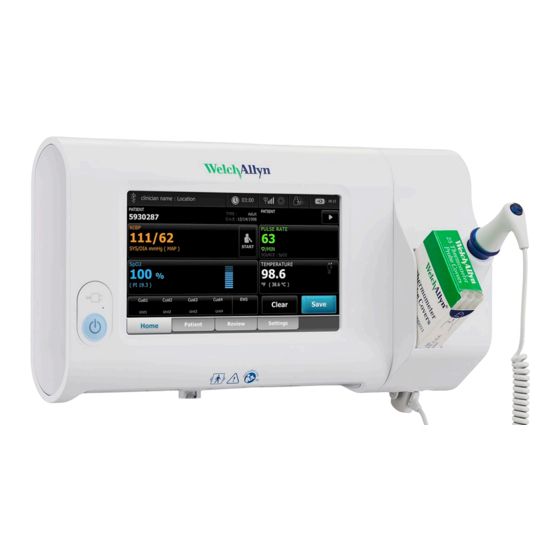 WELCH ALLYN CONNEX SPOT MONITOR GEBRAUCHSANWEISUNG Pdf-Herunterladen | ManualsLib