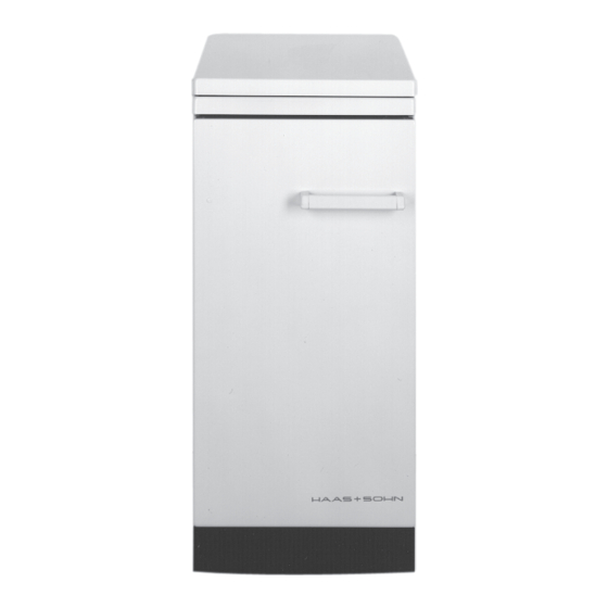 Tank Umhängen - Regler Justieren; Kochen; Kurzanleitung - HAAS + SOHN ZILLER 422.40 ...