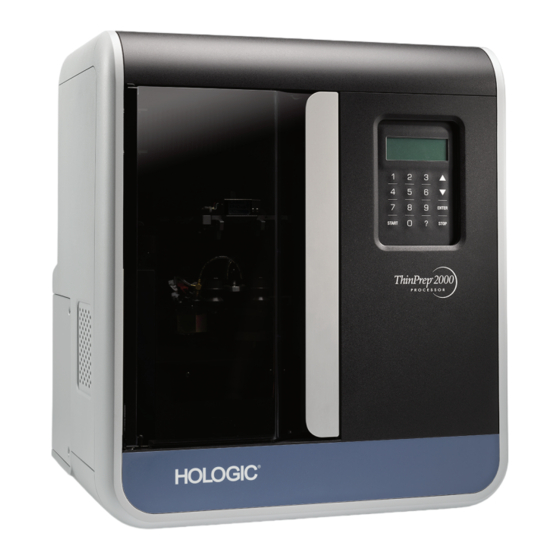 HOLOGIC THINPREP 2000 SYSTEM BETRIEBSHANDBUCH Pdf-Herunterladen | ManualsLib