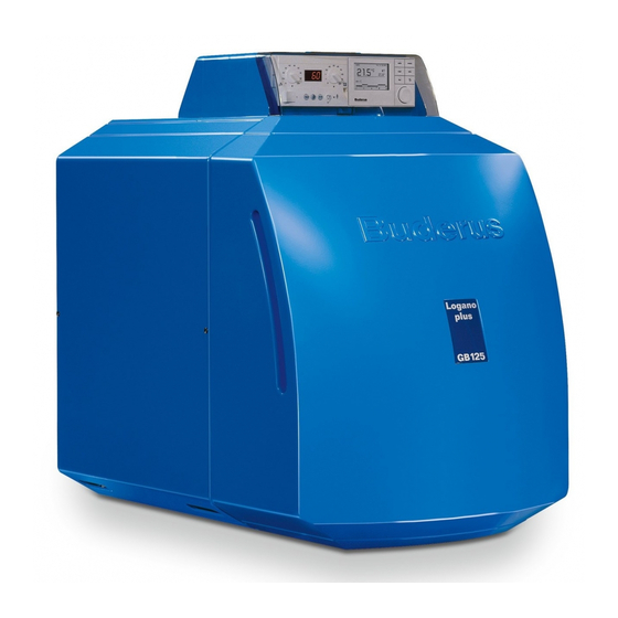 BUDERUS GB125 BEDIENUNGSANLEITUNG Pdf-Herunterladen | ManualsLib