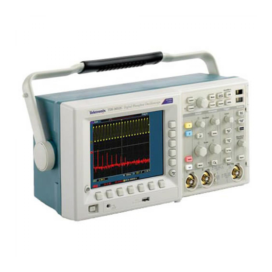TEKTRONIX TDS3000C SERIE BENUTZERHANDBUCH Pdf-Herunterladen | ManualsLib