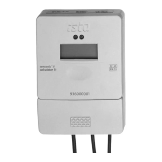 ISTA SENSONIC II MONTAGEANLEITUNG Pdf-Herunterladen | ManualsLib