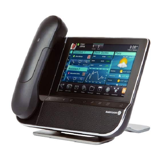 ALCATEL-LUCENT OMNITOUCH 8082 MY IC PHONE BENUTZERHANDBUCH Pdf-Herunterladen | ManualsLib