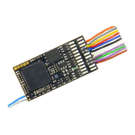 Einbau Und Anschließen - ZIMO MX600 Betriebsanleitung [Seite 51 ...