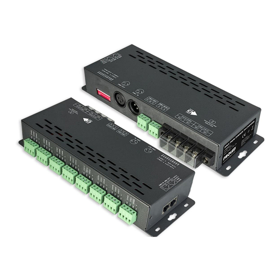 PROLED DMX PWM DIMMER MONTAGEANLEITUNG Pdf-Herunterladen | ManualsLib