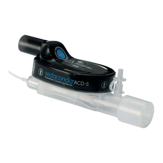 Vorbereitung - Sedanamedical sedaconda ACD Gebrauchsanweisung [Seite 3 ...