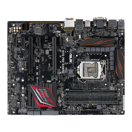 Irq-Zuweisungen Für Dieses Motherboard; Headers Und Jumpers - Asus H170 ...