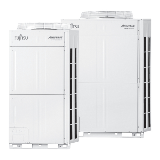 FUJITSU AIRSTAGE VRF VR-IV SERIE MONTAGE- UND BETRIEBSANLEITUNG Pdf-Herunterladen | ManualsLib