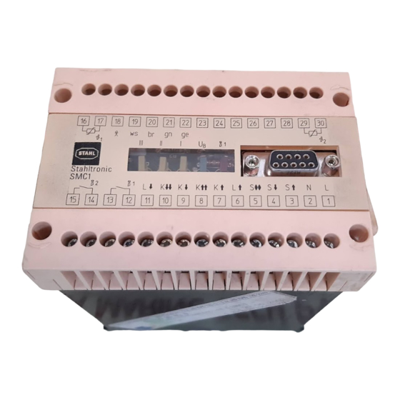 Temperaturüberwachung; Tippbetrieb; Temperature Control; Inching ...