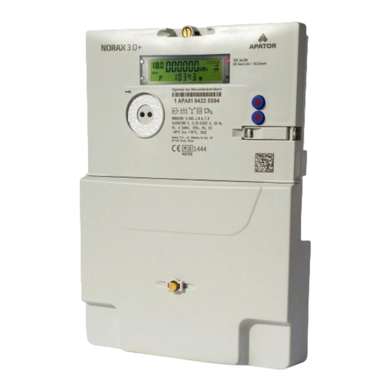 APATOR NORAX3D BEDIENUNGSANLEITUNG Pdf-Herunterladen | ManualsLib