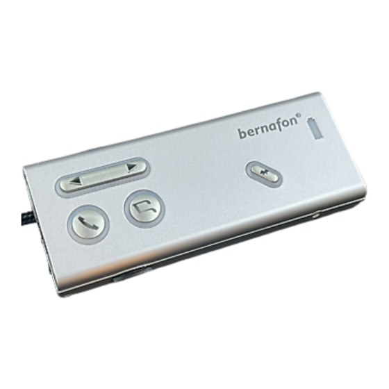 Packungsinhalt - Bernafon Soundgate Bedienungsanleitung [Seite 6 ...