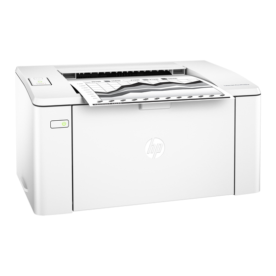 HP LASERJET PRO M101 BENUTZERHANDBUCH Pdf-Herunterladen | ManualsLib