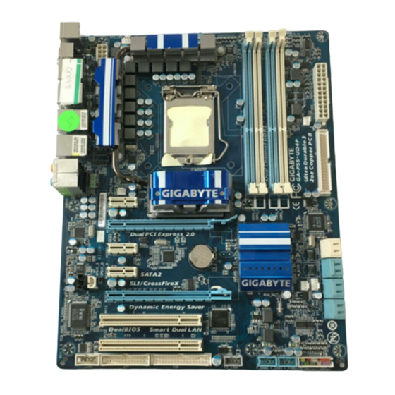 Technische Daten Des Produkts - Gigabyte GA-P55-UD4P Benutzerhandbuch ...