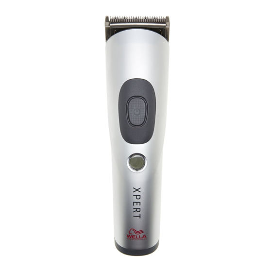 Inhaltsverzeichnis - Wella XPERT HS 71 Gebrauchsanweisung [Seite 2 ...