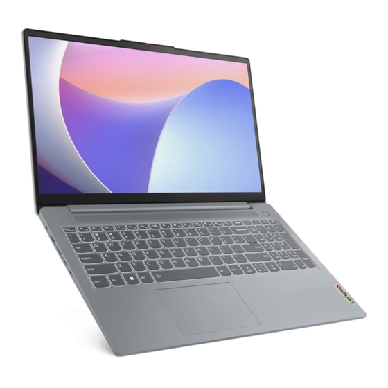 LENOVO IDEAPAD 3-SERIE BEDIENUNGSANLEITUNG Pdf-Herunterladen | ManualsLib