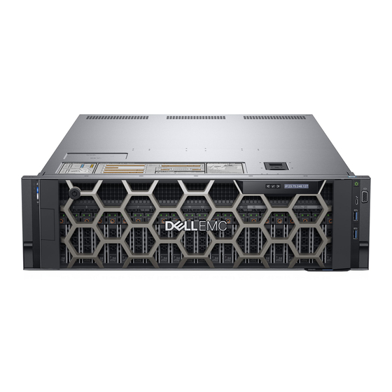DELL EMC POWEREDGE R940 TECHNISCHE DATEN Pdf-Herunterladen | ManualsLib