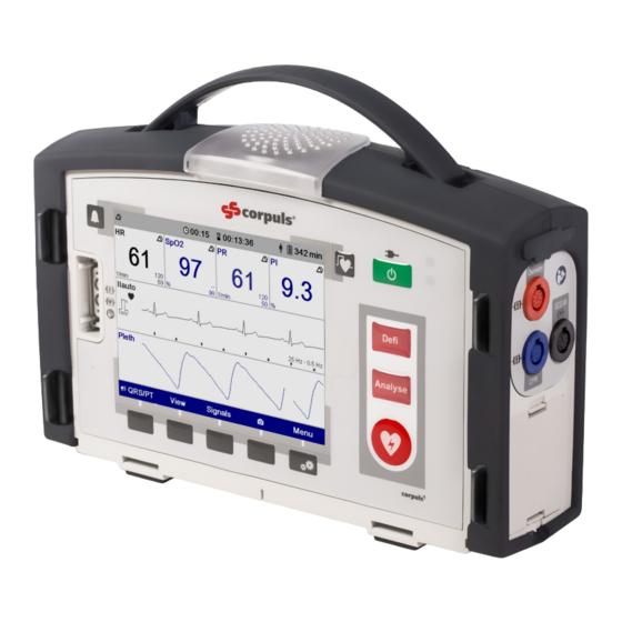 Therapieelektroden Am Gerät Anschließen; Corpatch Easy-Elektroden Oder ...