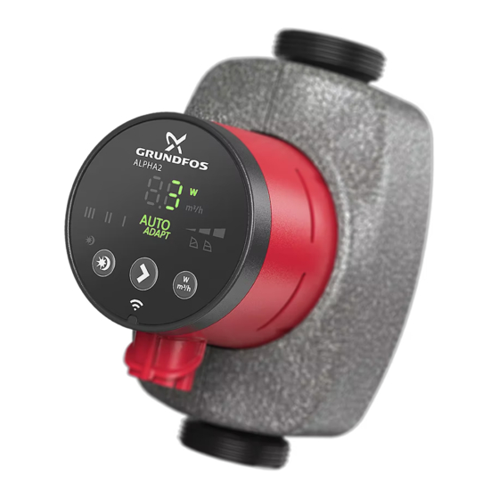 GRUNDFOS ALPHA2 BEDIENUNGSANLEITUNG Pdf-Herunterladen | ManualsLib