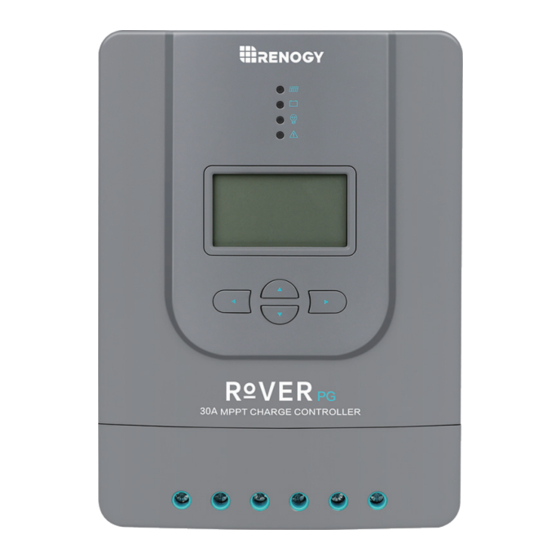 Installation - Renogy ROVER PG Serie Installation Und Handbuch [Seite ...