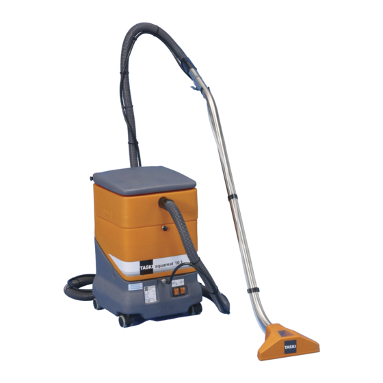 Преди Пускане В Експлоатация; Започване На Работа - Taski aquamat 10.1 ...