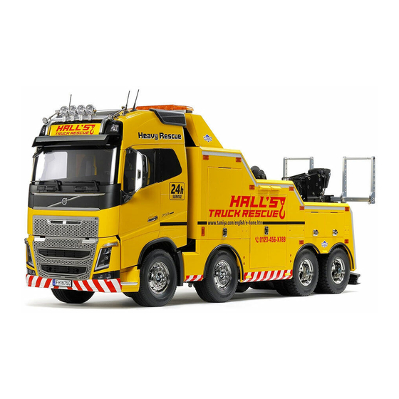 TAMIYA 56362 VOLVO FH16 GLOBETROTTER 750 MONTAGEANLEITUNG Pdf ...