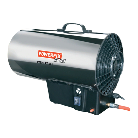 POWERFIX PROFI PGH 17 A1 BEDIENUNGS- UND SICHERHEITSHINWEISE ...