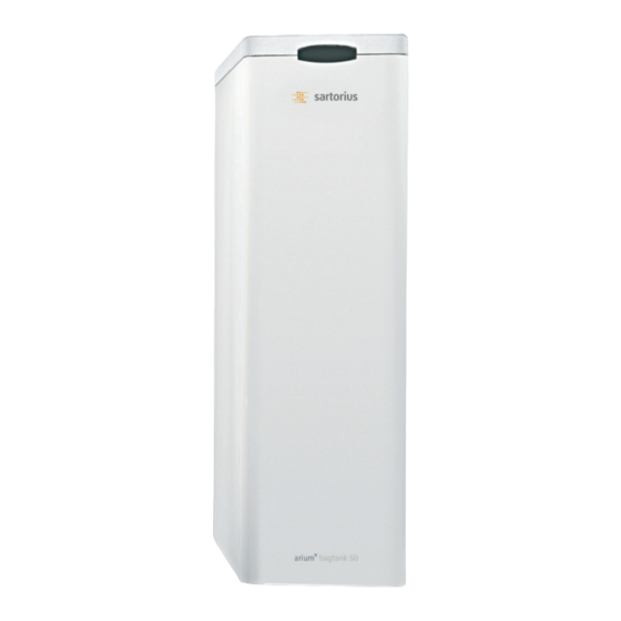 SARTORIUS ARIUM INSTALLATIONSANLEITUNG Pdf-Herunterladen | ManualsLib
