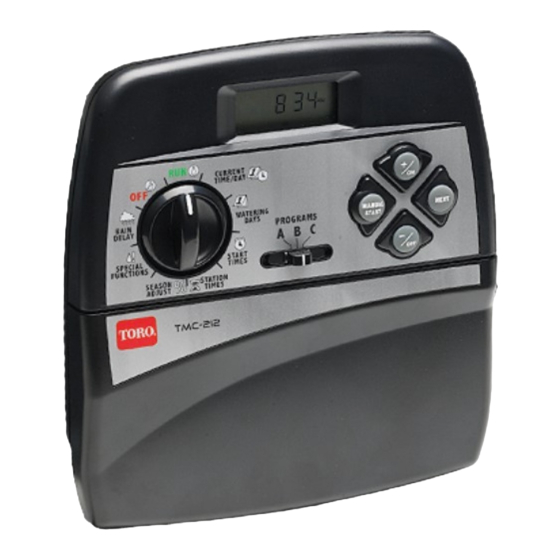 TORO TMC-212 BENUTZERHANDBUCH Pdf-Herunterladen | ManualsLib