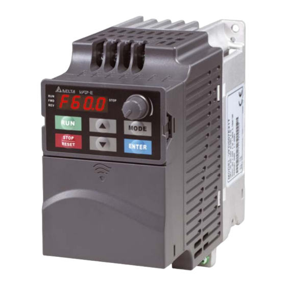 DELTA SERIE VFD-E HANDBUCH Pdf-Herunterladen | ManualsLib