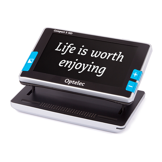 Reinigung Der Kameralinse Und Des Spiegels - Optelec Compact 5 HD ...