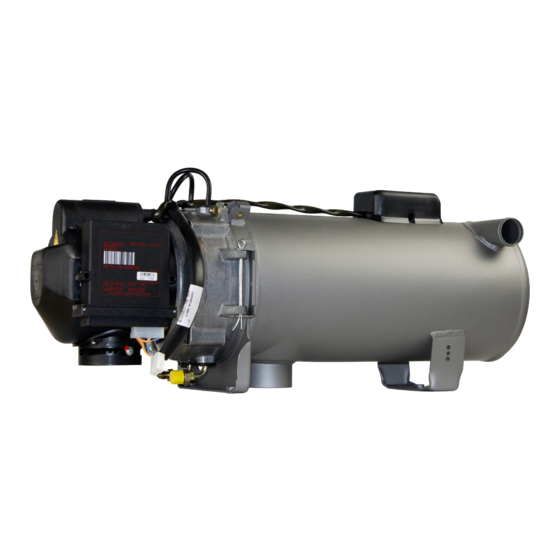 Düsenstockvorwärmung; Wärmeübertrager - Webasto DBW 2010 Werkstatt ...