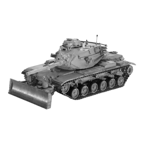 REVELL M60 A3 MIT M9 RÄUMSCHILD MONTAGEANLEITUNG Pdf-Herunterladen ...