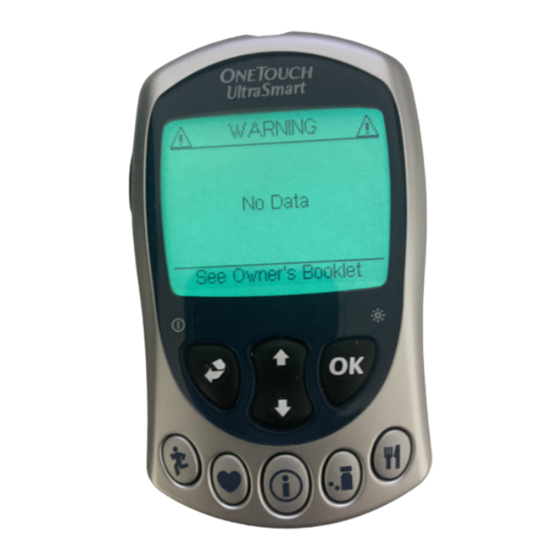 ONETOUCH ULTRA SMART GEBRAUCHSANWEISUNG Pdf-Herunterladen | ManualsLib